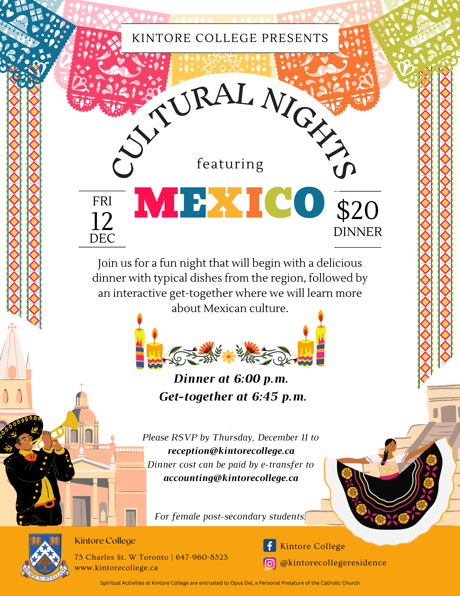 Mexican Cultural Night - Kintore College